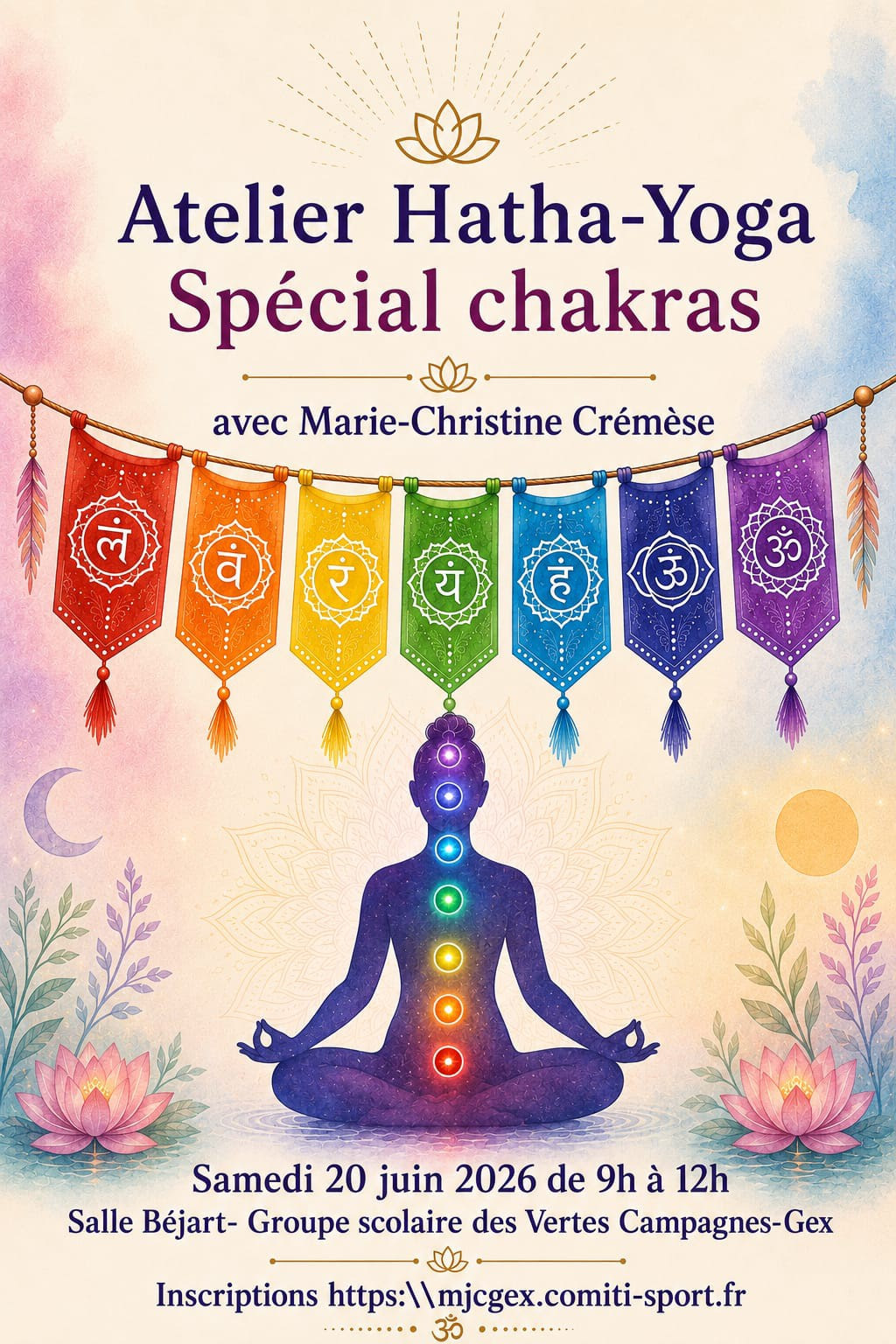 Special chakra Hatha-Yoga workshop in Gex - Pays de Gex Tourist Office ...