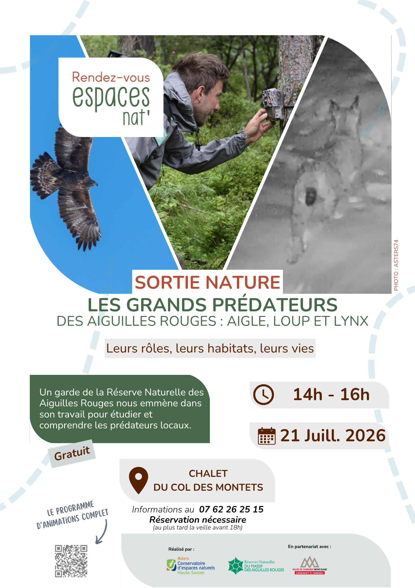Sortie nature - Les grands prédateurs des Aiguilles Rouges : Aigle ...