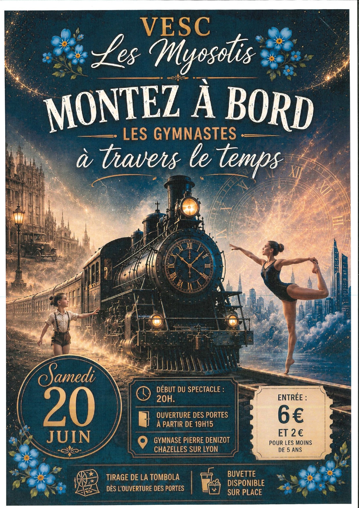 Gala de gym Les Myosotis (Chazelles-sur-Lyon) | Loire Tourisme