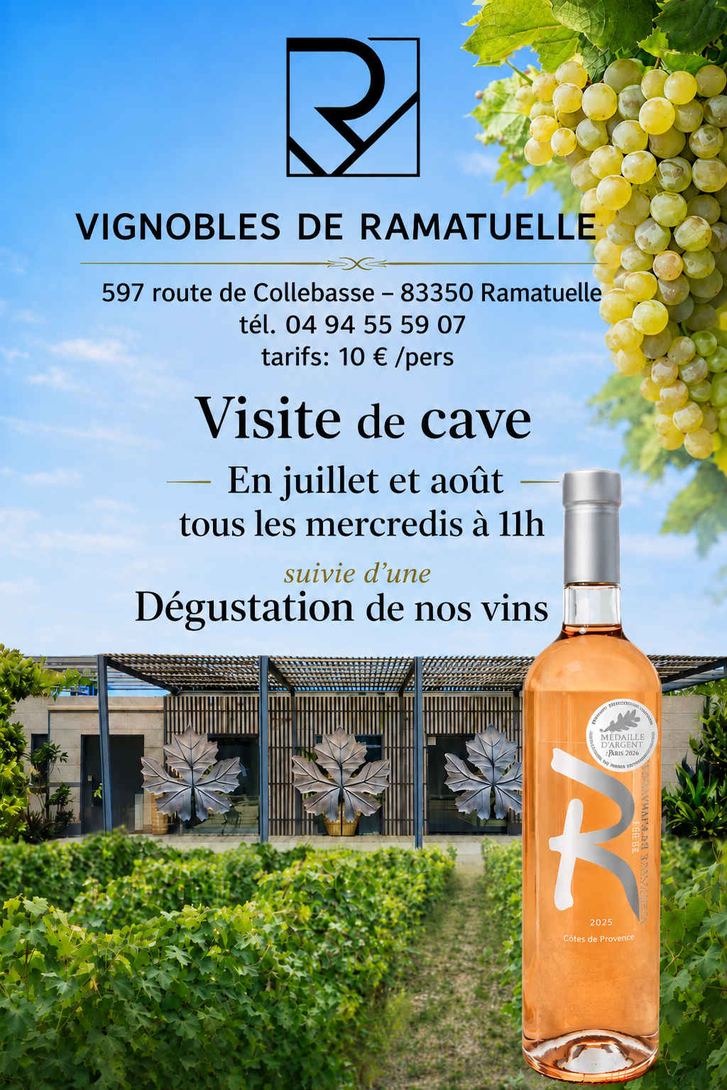 Visite de cave – Vignobles de Ramatuelle (Ramatuelle) | Provence-Alpes ...