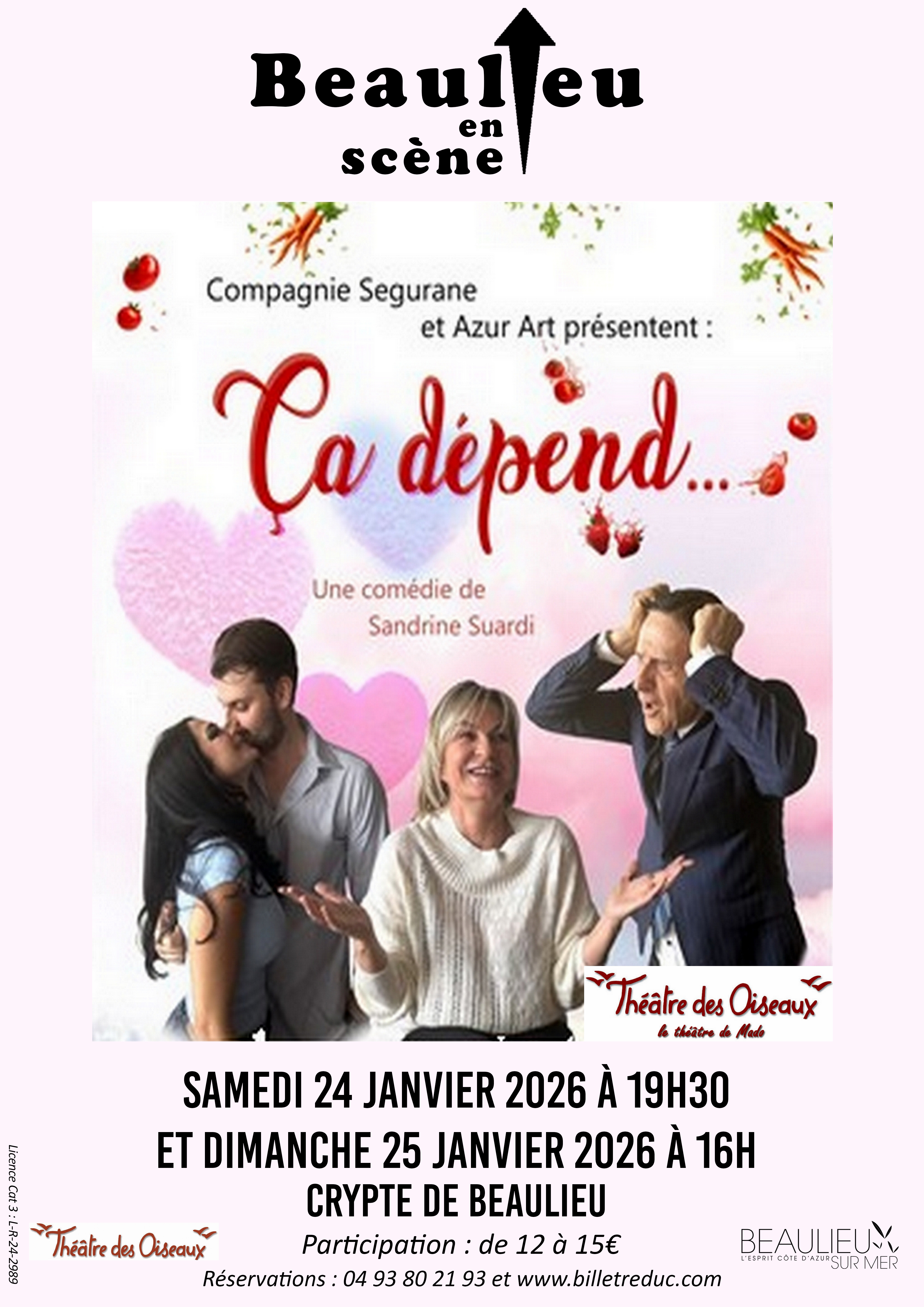 Théâtre : Ca dépend... | Calendar Meet in Nice