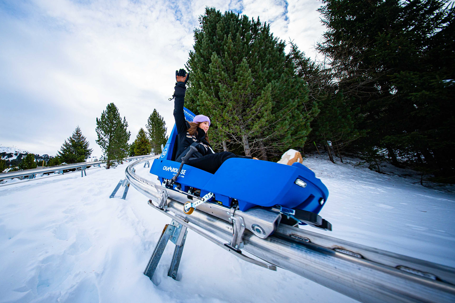 Luge Park – Luge Coaster (luge sur rail) - Alpes Isère