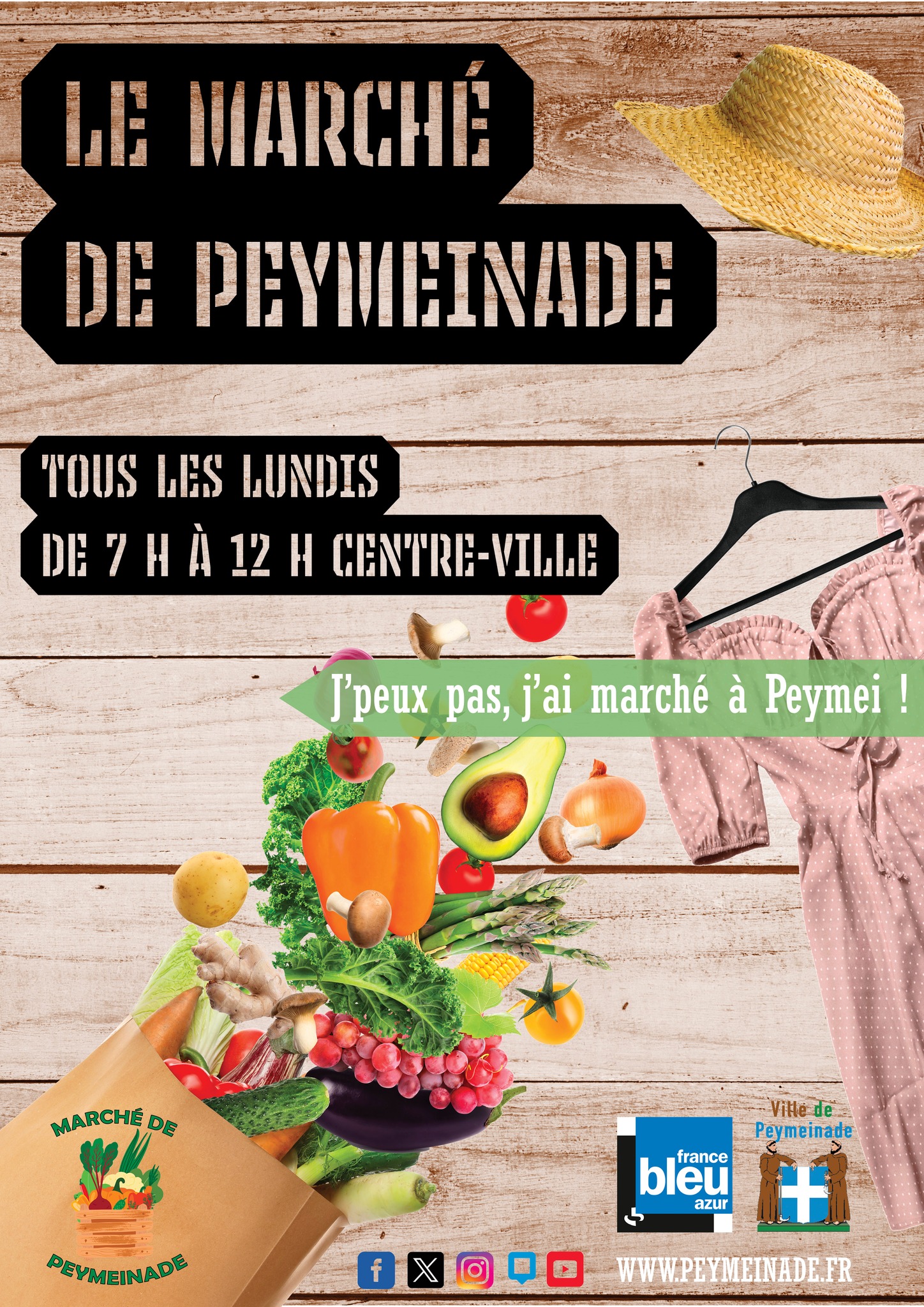 Marché à Peymeinade - Pays de Grasse Tourisme