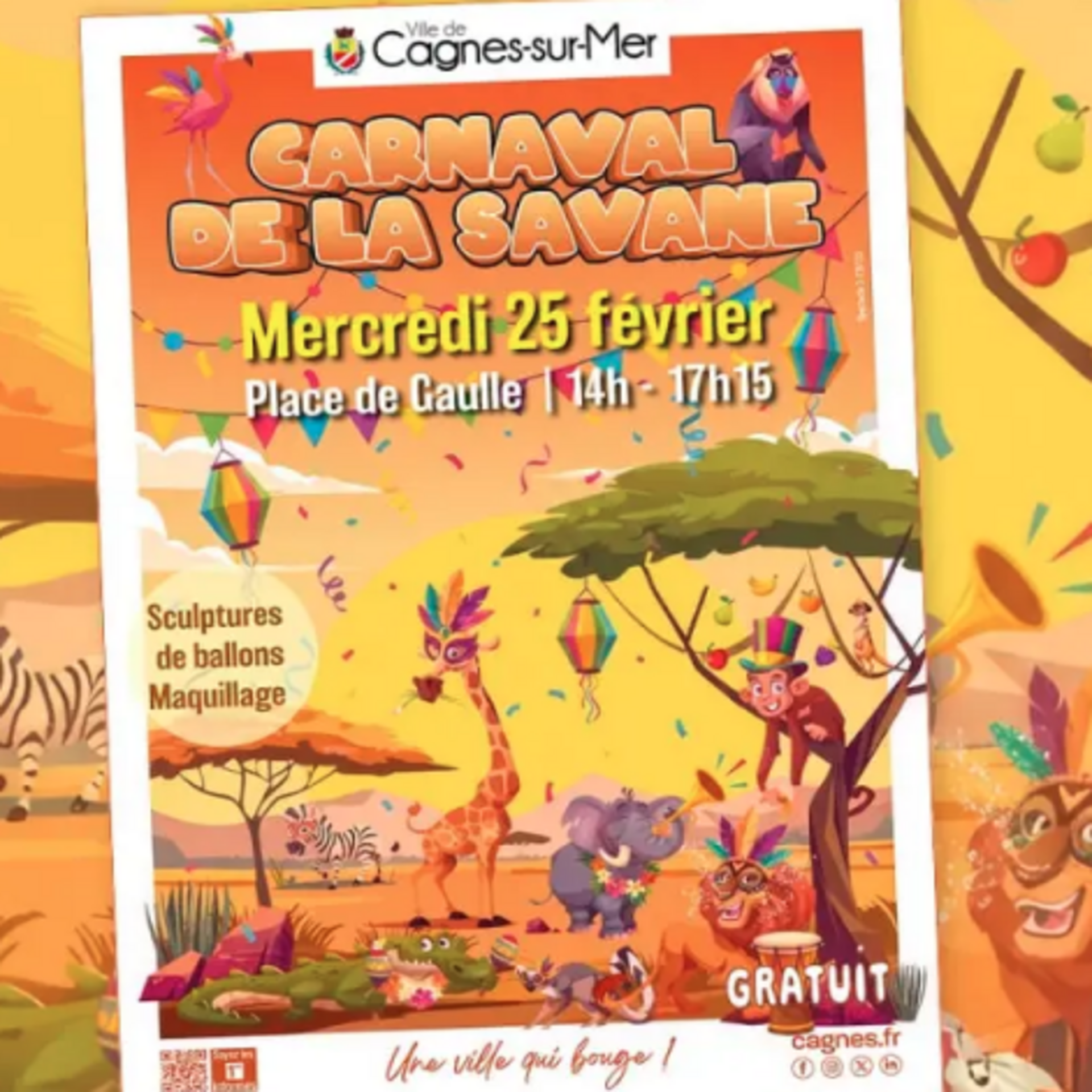 The Savane Carnival is coming to Cagnes-sur-Mer! | Calendar Meet in Nice