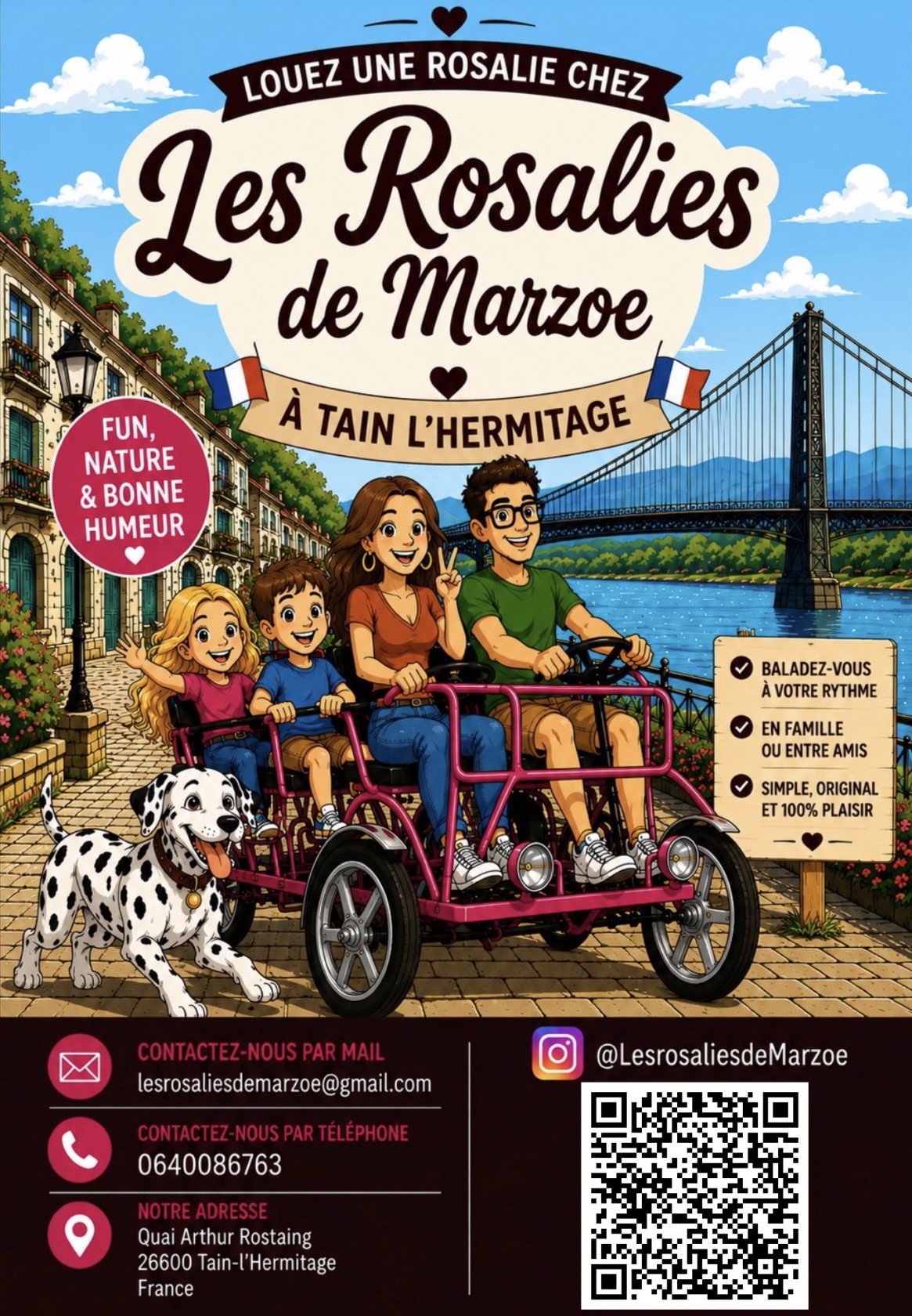 Locations de Rosalies de Marzoe – Tain l’Hermitage - La Drôme Tourisme