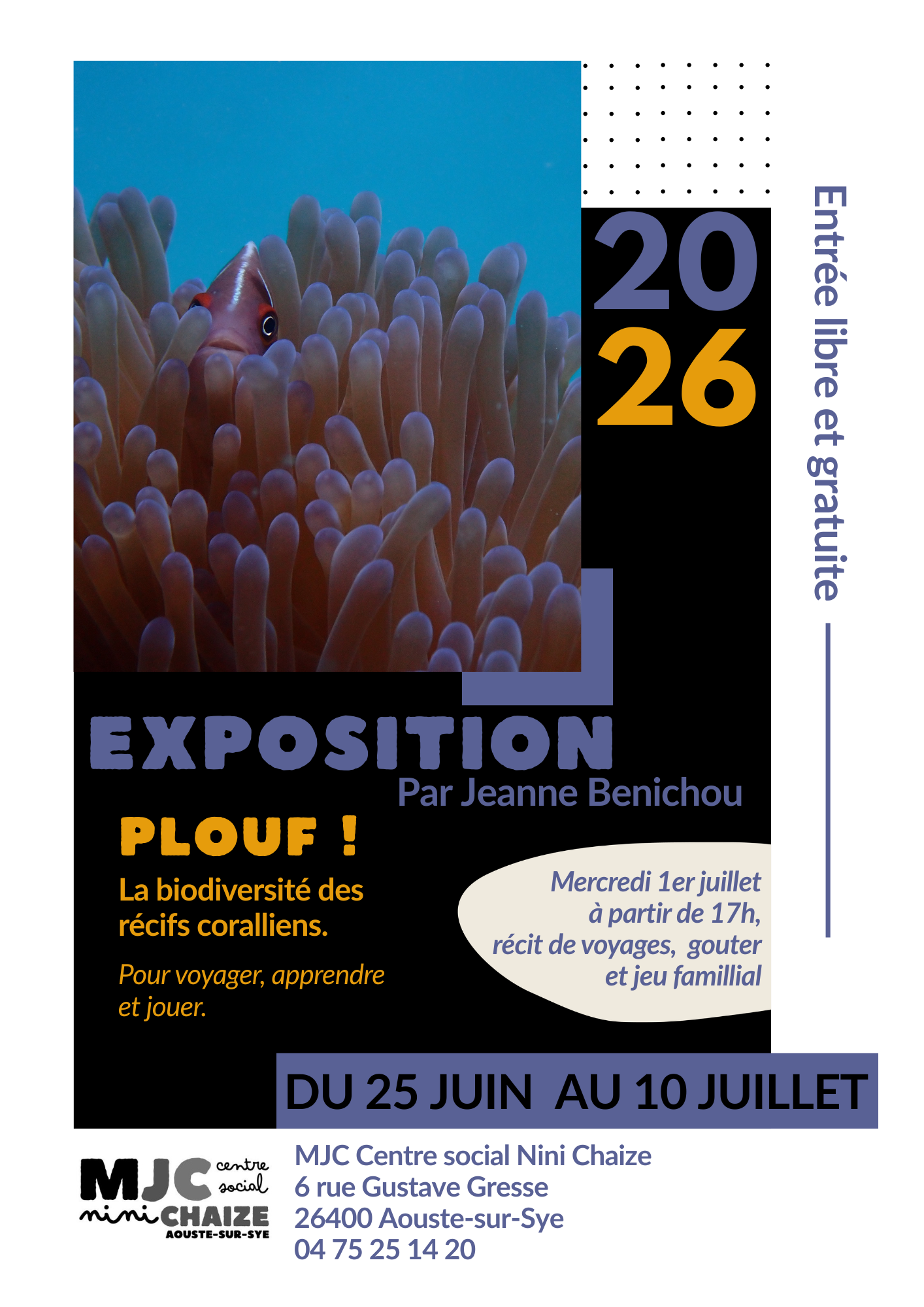 Exposition Plouf ! - La Drôme Tourisme
