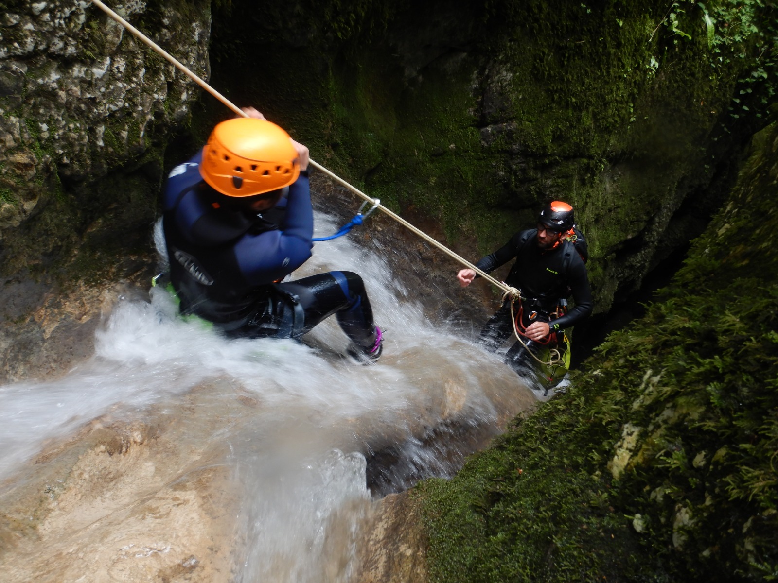 Canyoning à Gorgette et Craponoz avec CORDI’CA - Auvergne-Rhône-Alpes ...