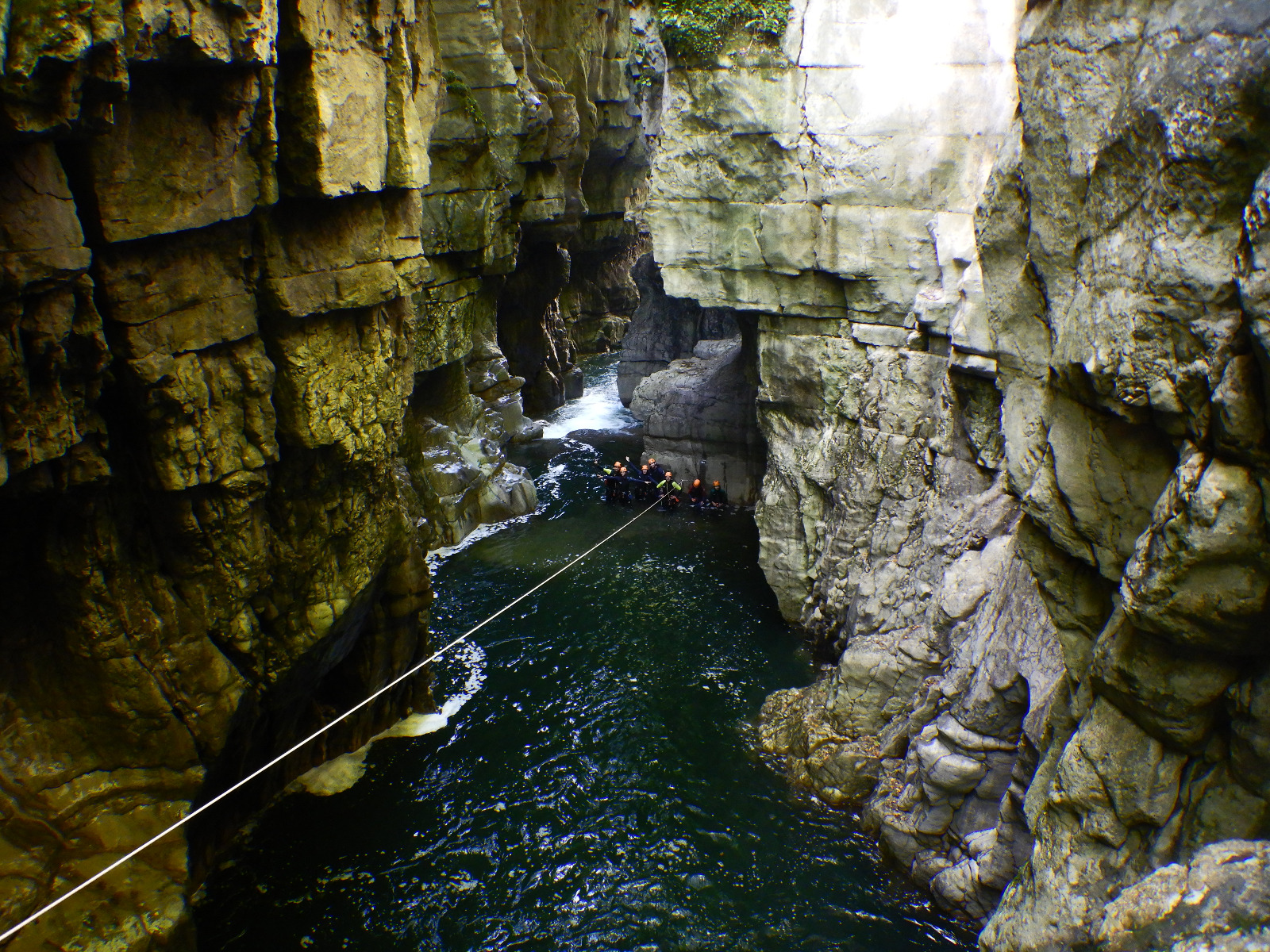 Canyoning à Gorgette et Craponoz avec CORDI’CA - Auvergne-Rhône-Alpes ...