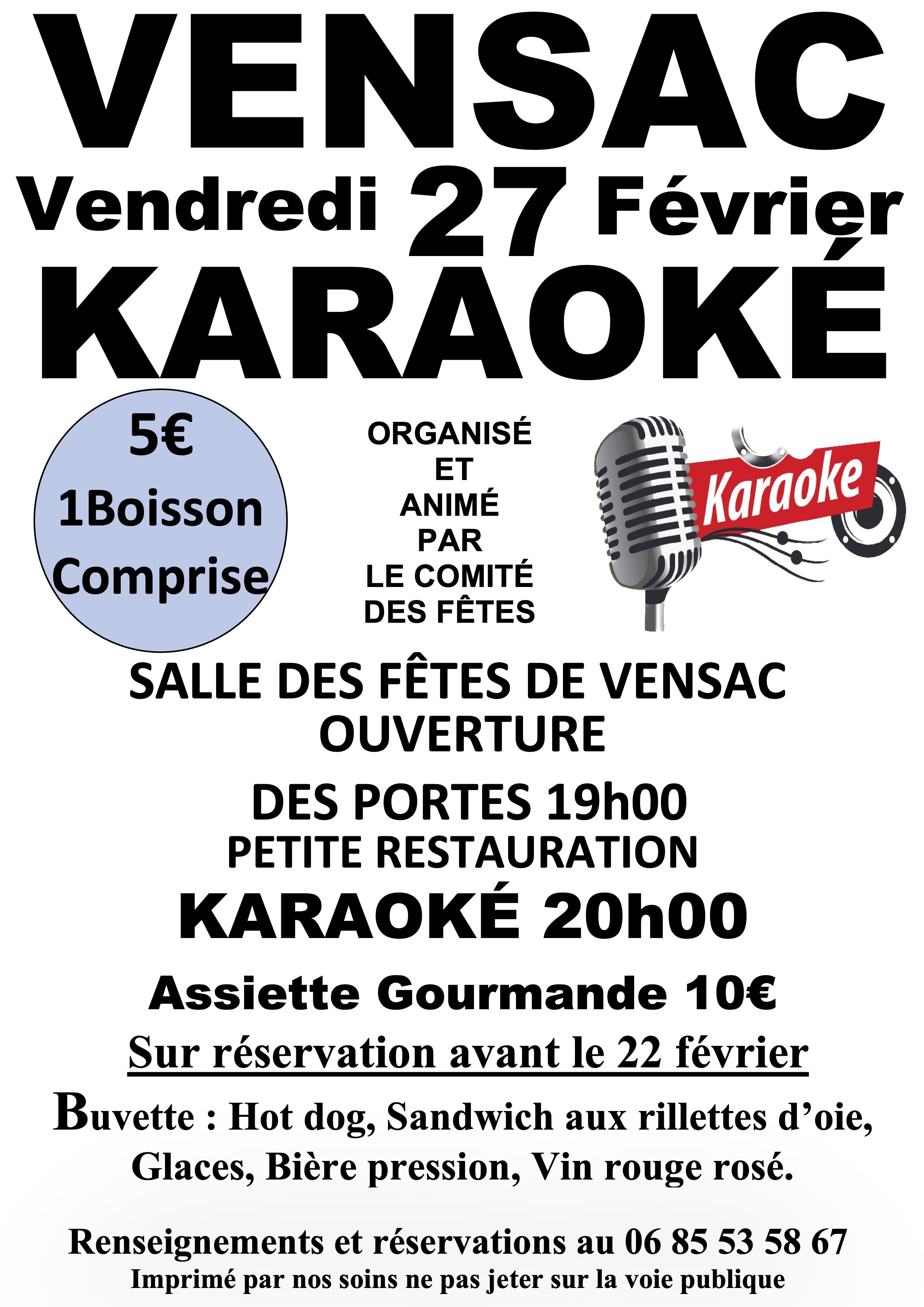 Karaoké sur écran géant - Medoc Atlantique