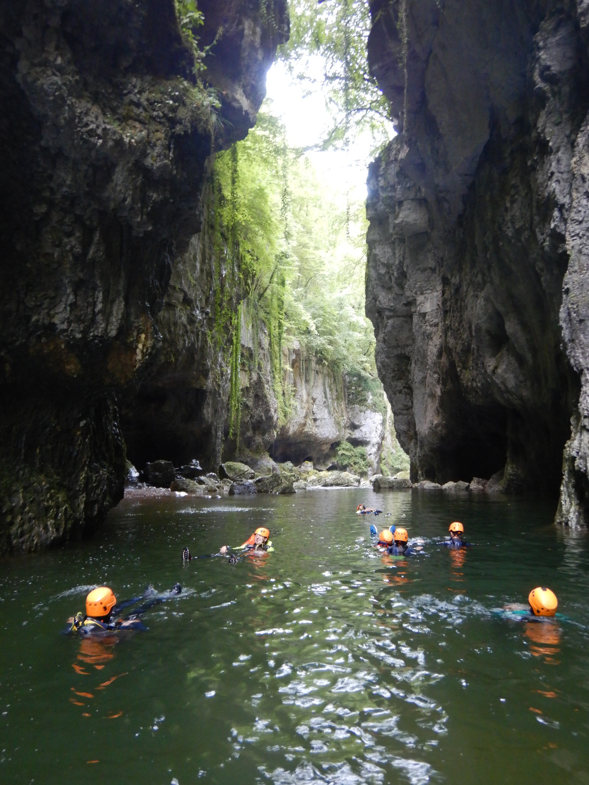 Canyoning à Gorgette et Craponoz avec CORDI’CA - Auvergne-Rhône-Alpes ...