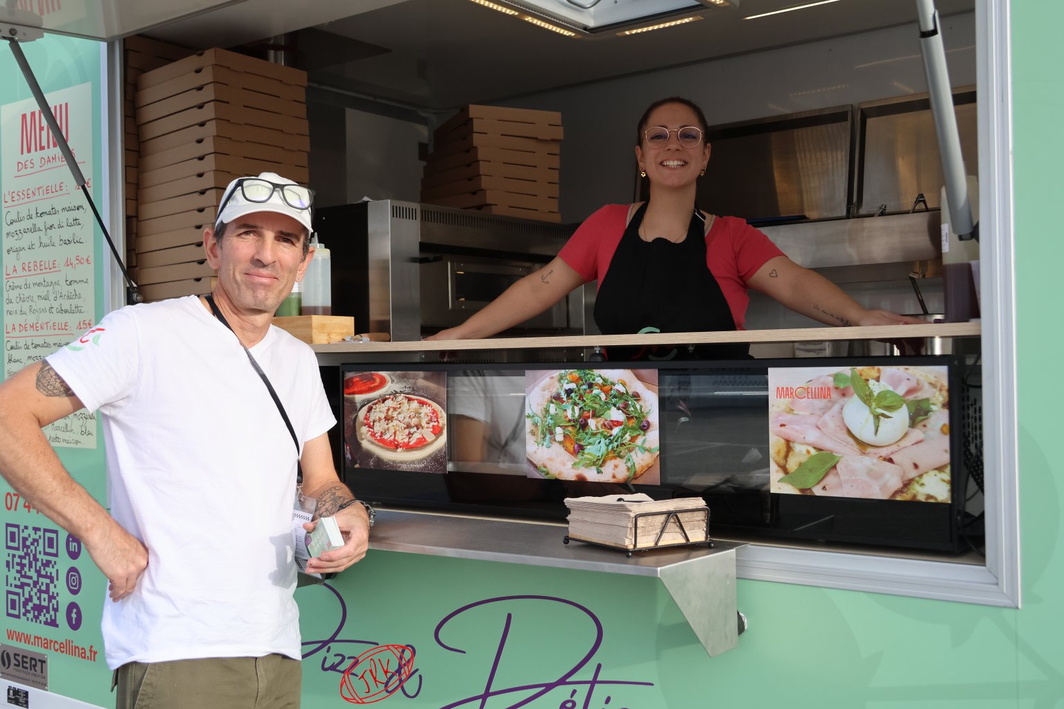 Food truck Marcellina - La Drôme Tourisme