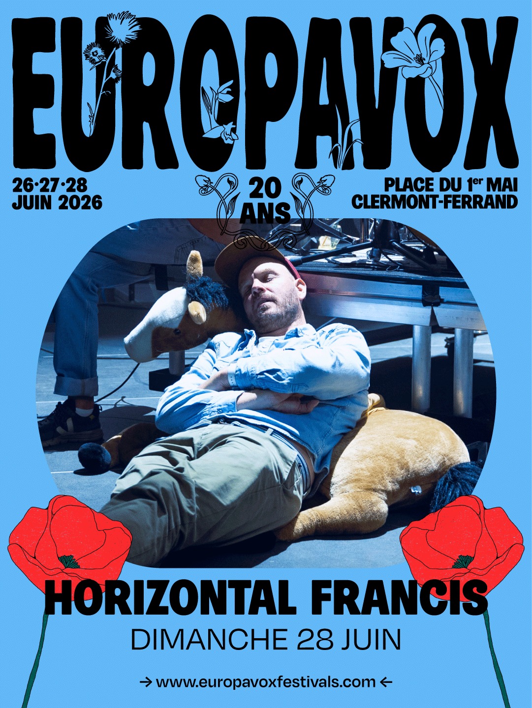 Horizontal Francis | Festival Europavox 2026 - Auvergne-Rhône-Alpes ...