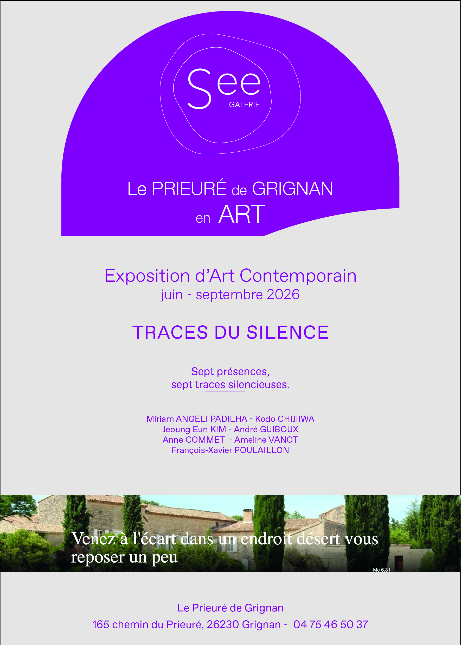 LE PRIEURÉ DE GRIGNAN EN ART - La Drôme Tourisme
