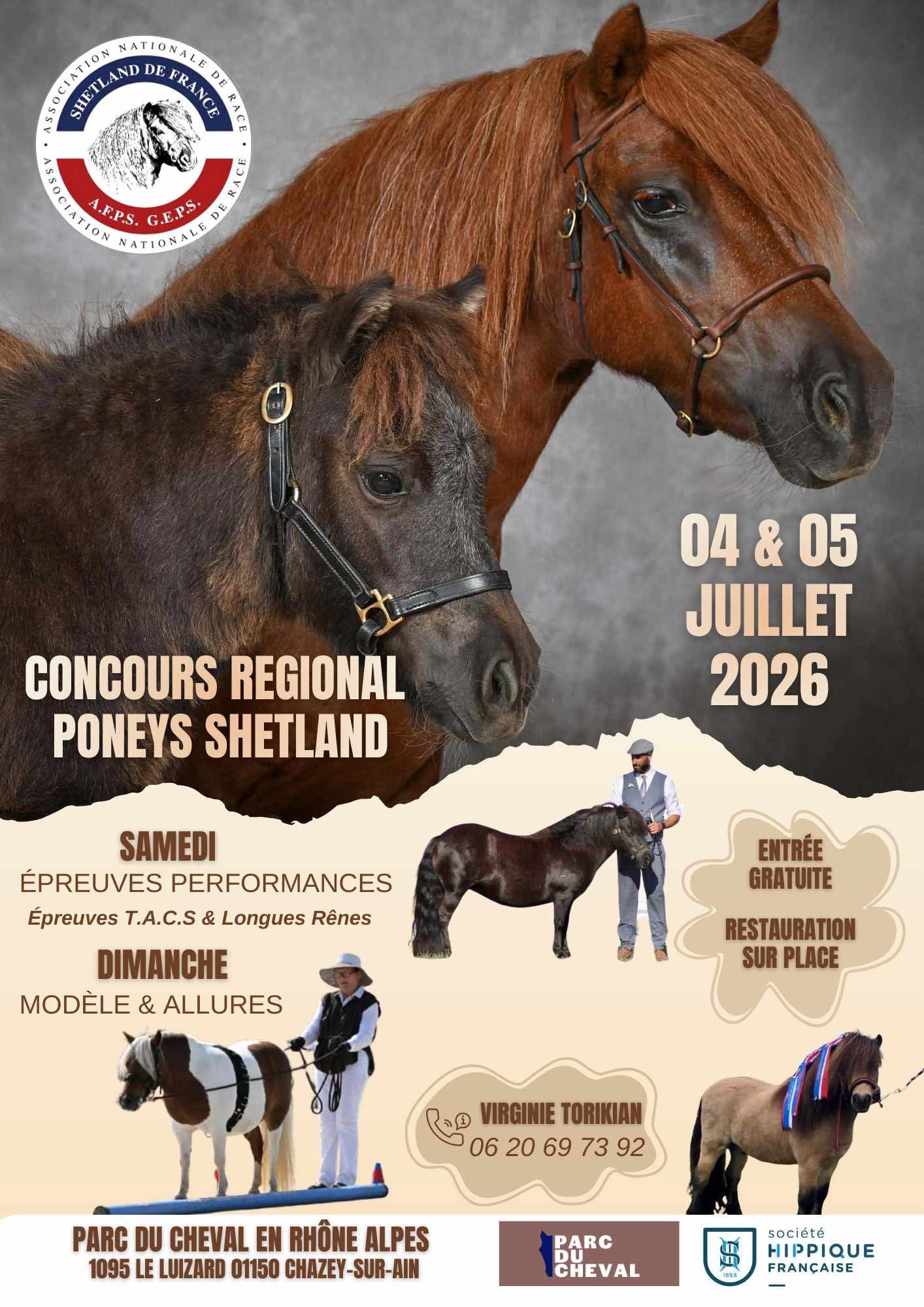 Concours d’élevage poney shetland - Que faire dans l'Ain