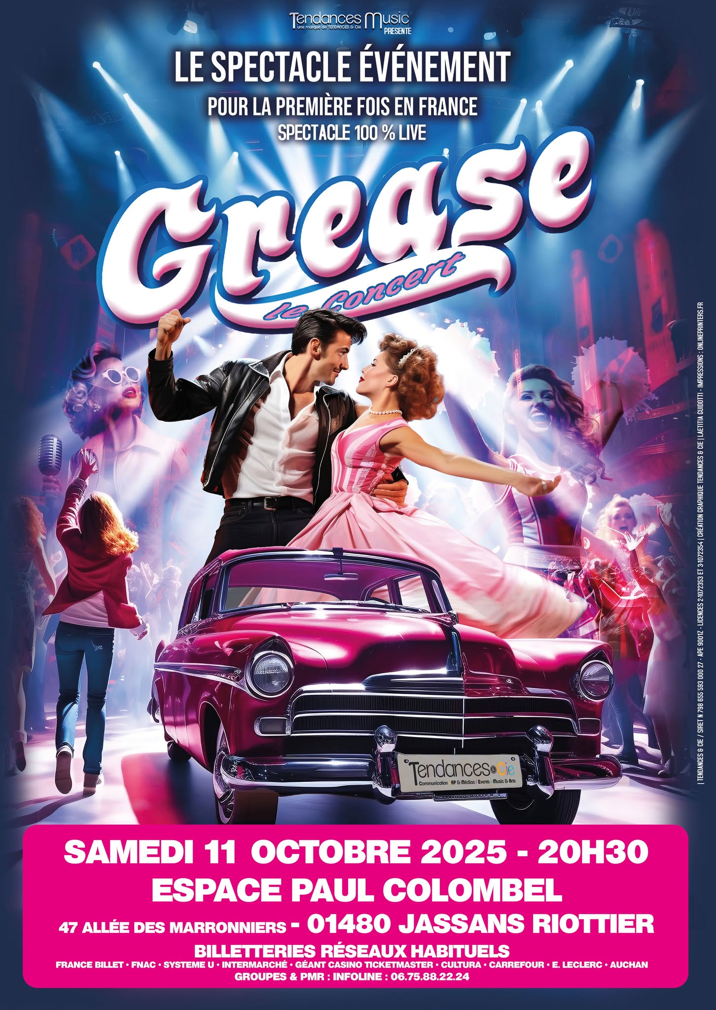 Grease, le concert - Que faire dans l'Ain