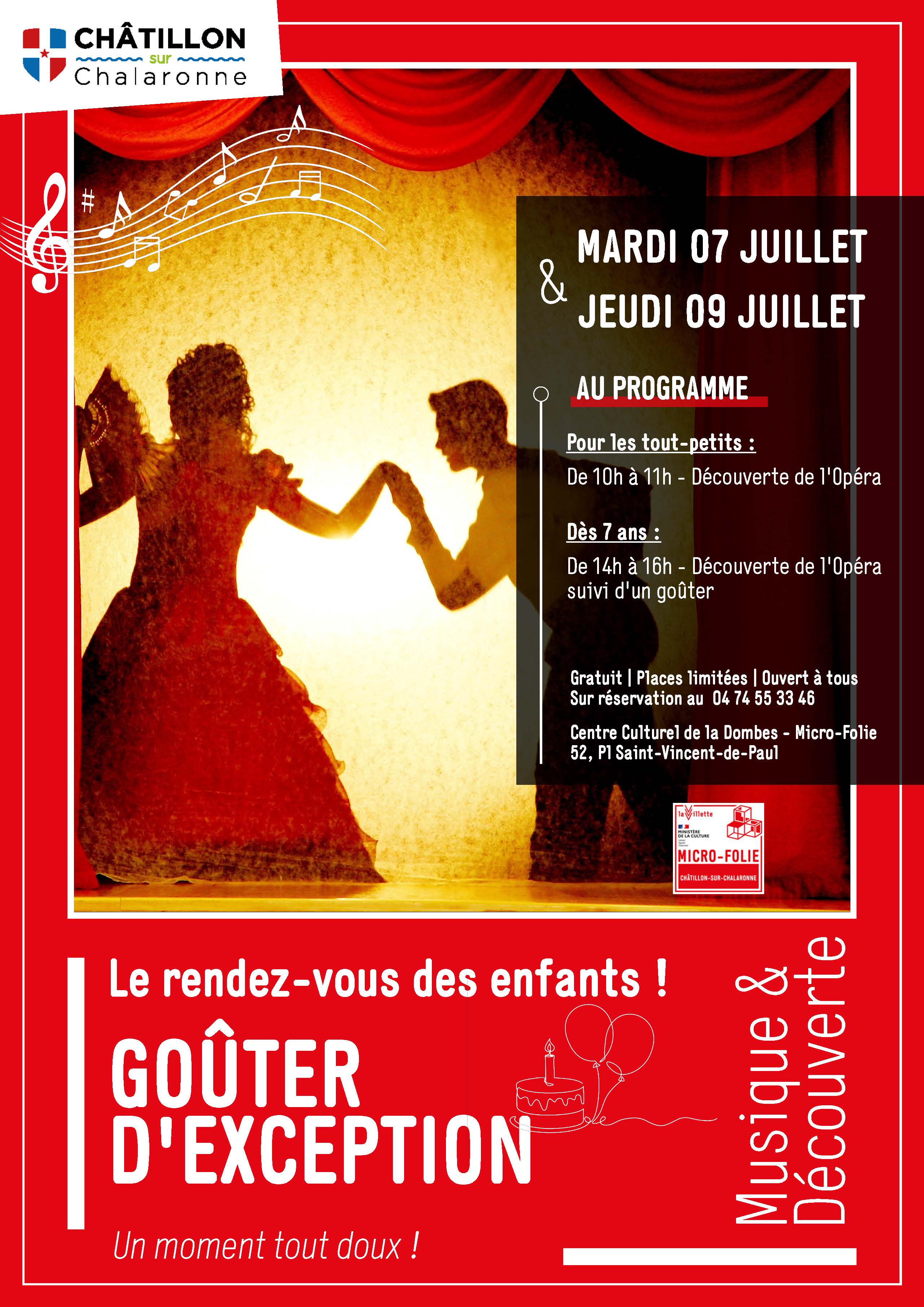 Goûter d'exception Micro-folie - Que faire dans l'Ain