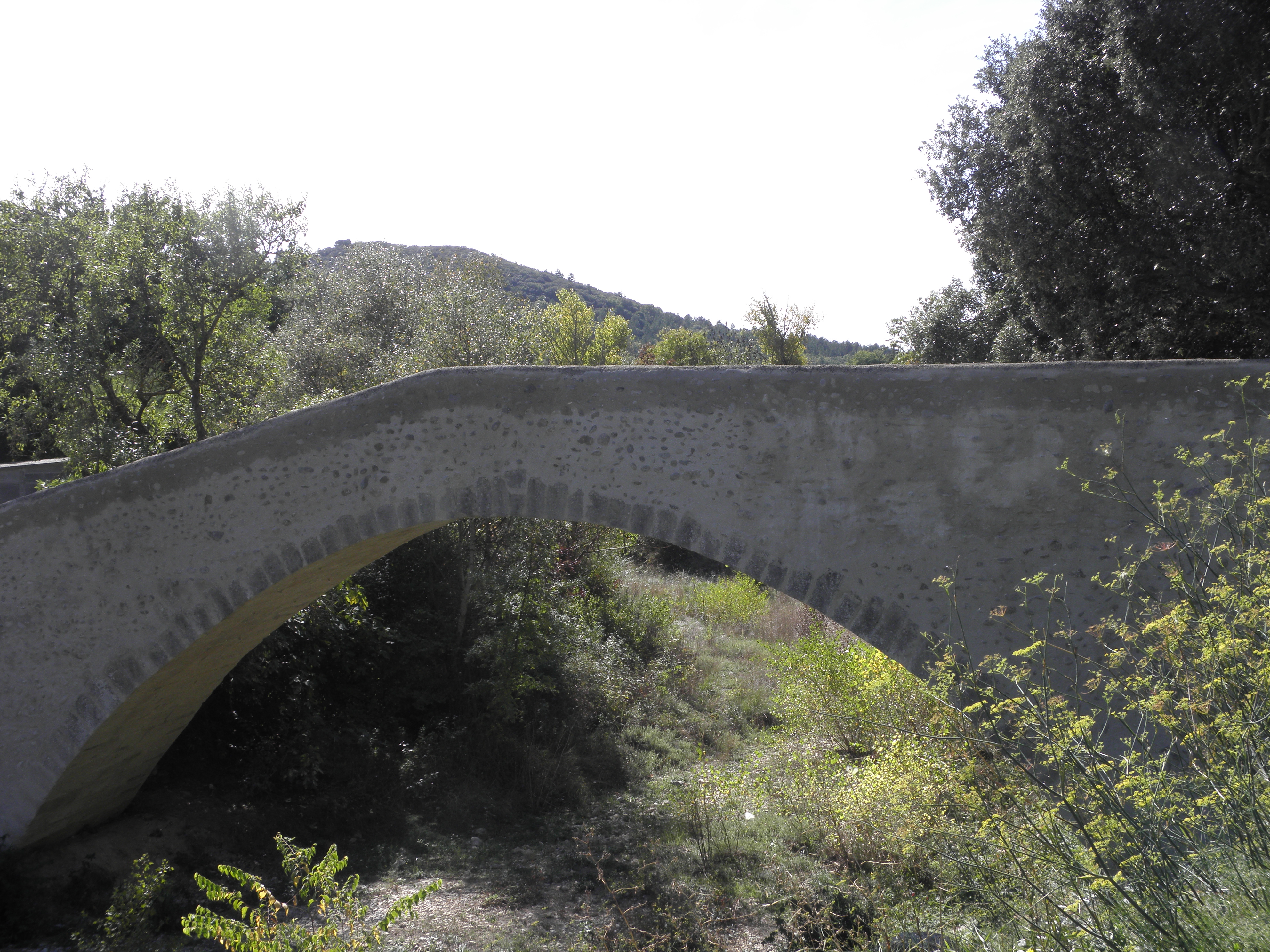 Itinéraire pédestre Oraison "Le Pont Roman", Itinéraire de randonnée ...