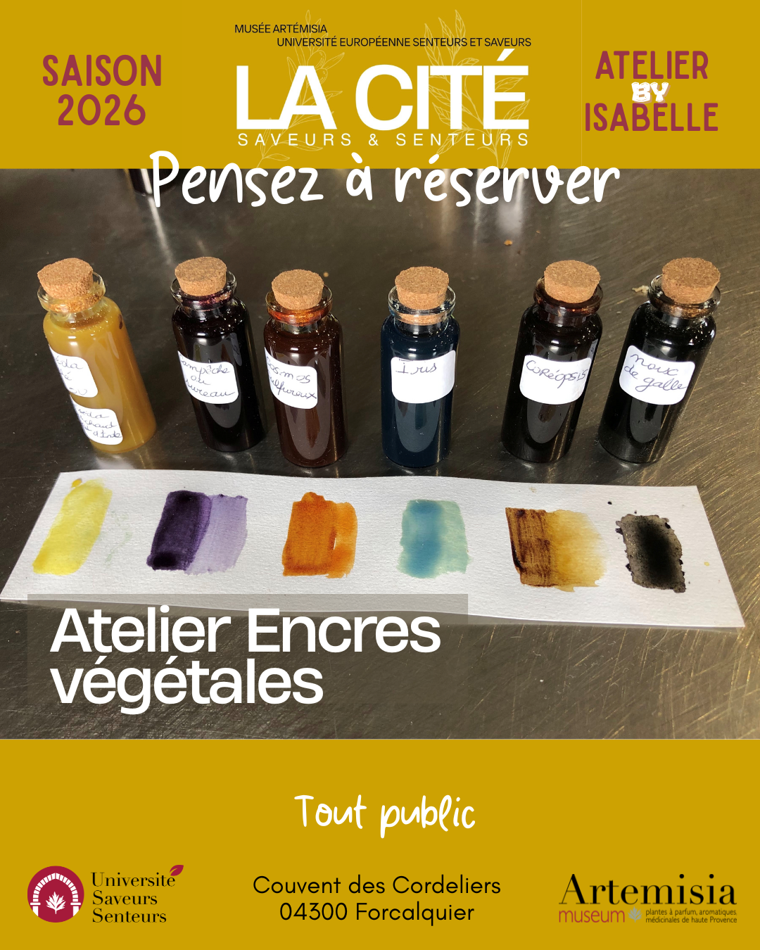 Plant-based ink workshop, Cultural activities in Forcalquier | Alpes de ...