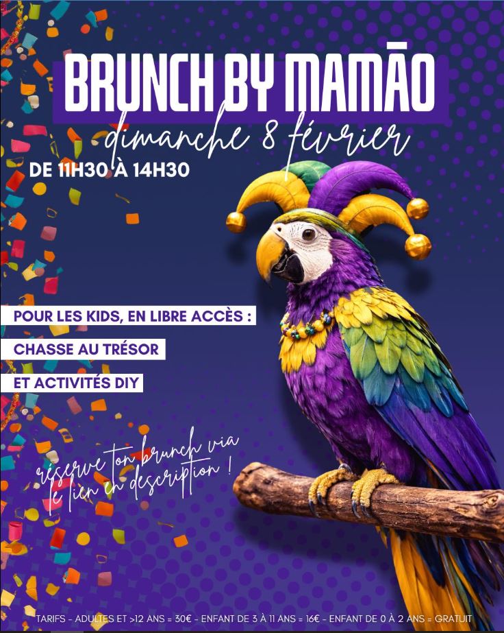 Brunch Carnaval au Mamao - La Drôme Tourisme