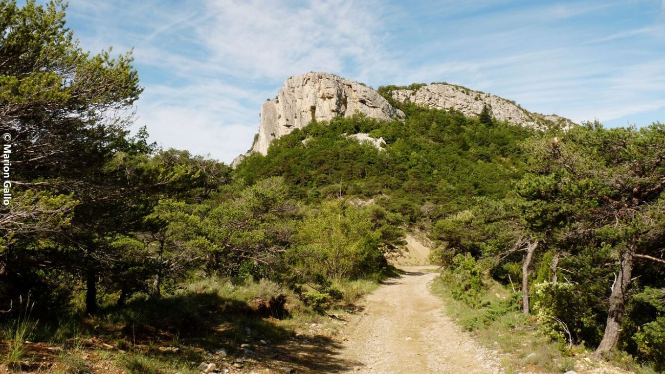 Le rocher des Aures - La Drôme Tourisme