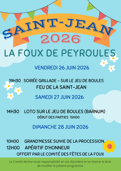 Fête de la Saint Jean, Distractions et loisirs à Peyroules | Alpes de ...