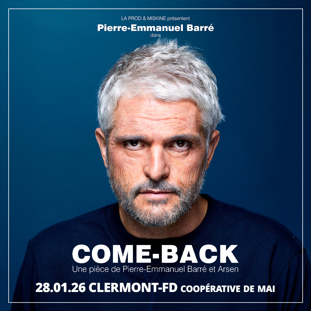 Pierre-Emmanuel Barré | La Coopérative de mai - Auvergne-Rhône-Alpes ...