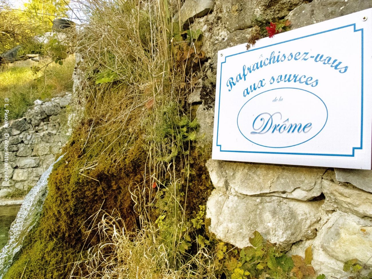Aux sources de la Drôme - La Drôme Tourisme