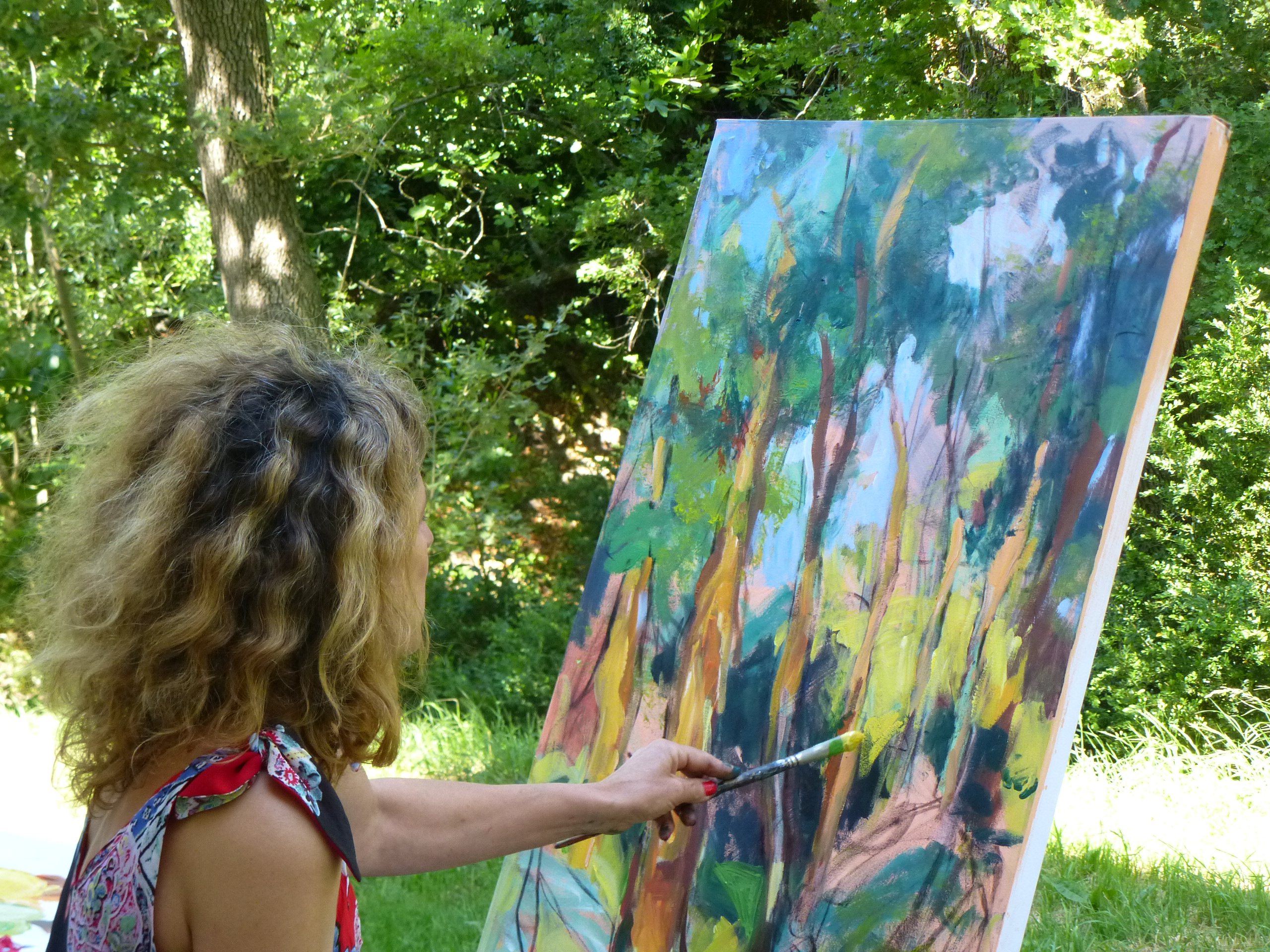 Nadine Nacinovic : Painter - La Drôme Tourisme