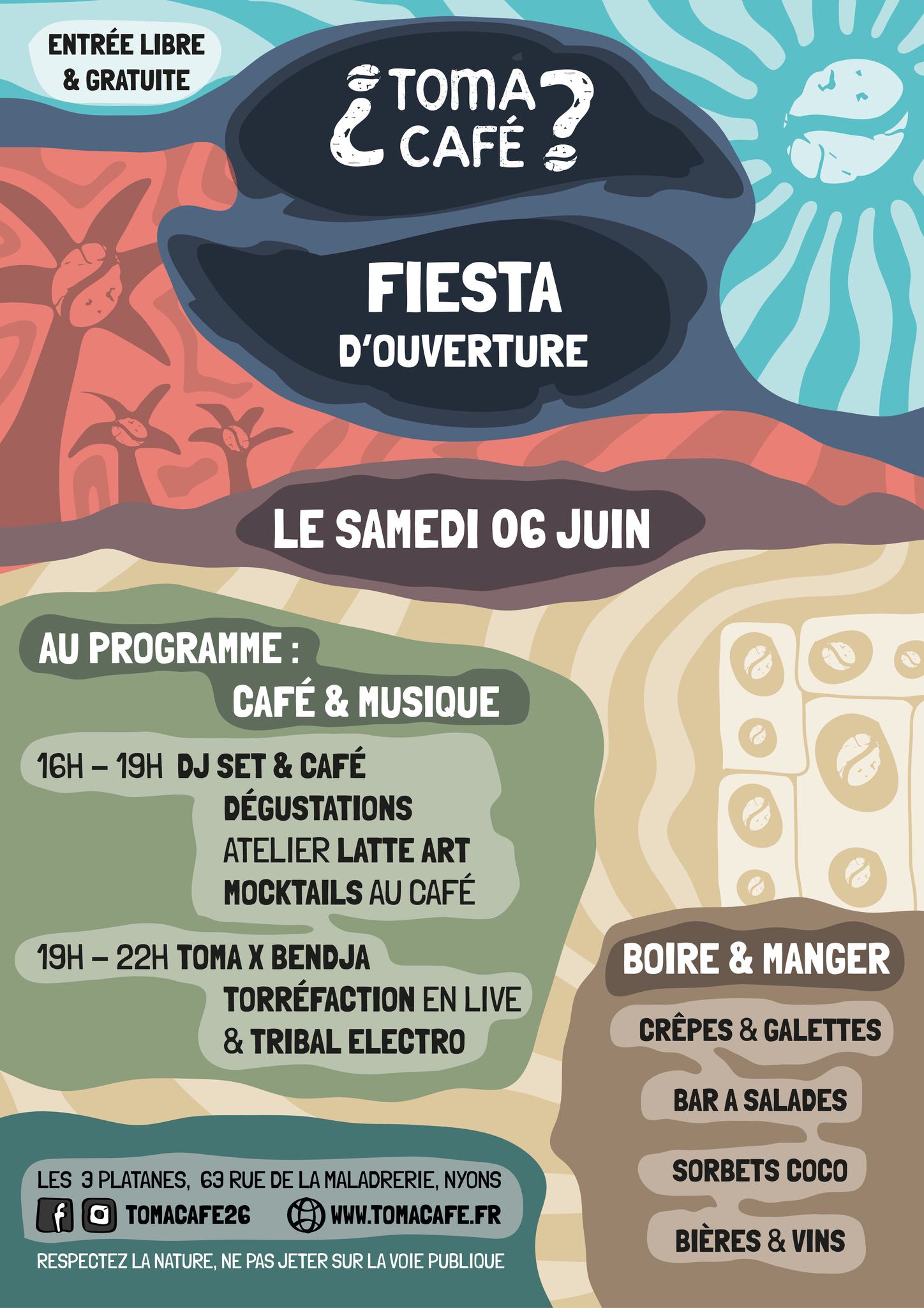 Toma Café Fiesta d’ouverture - La Drôme Tourisme