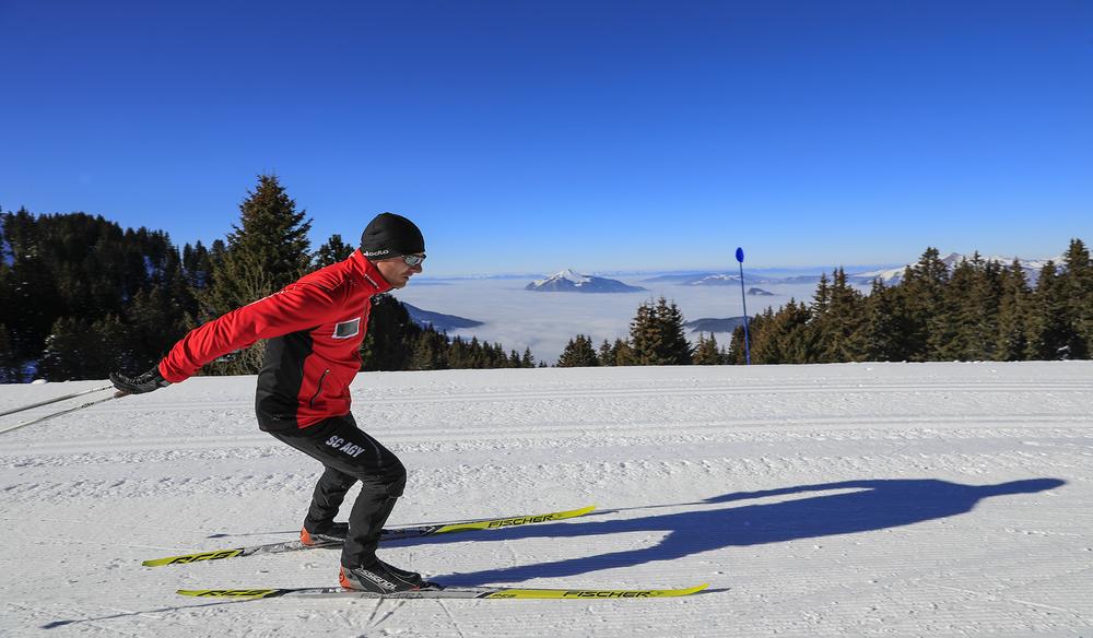 Chrono at the Col de Pierre Carrée - Flaine