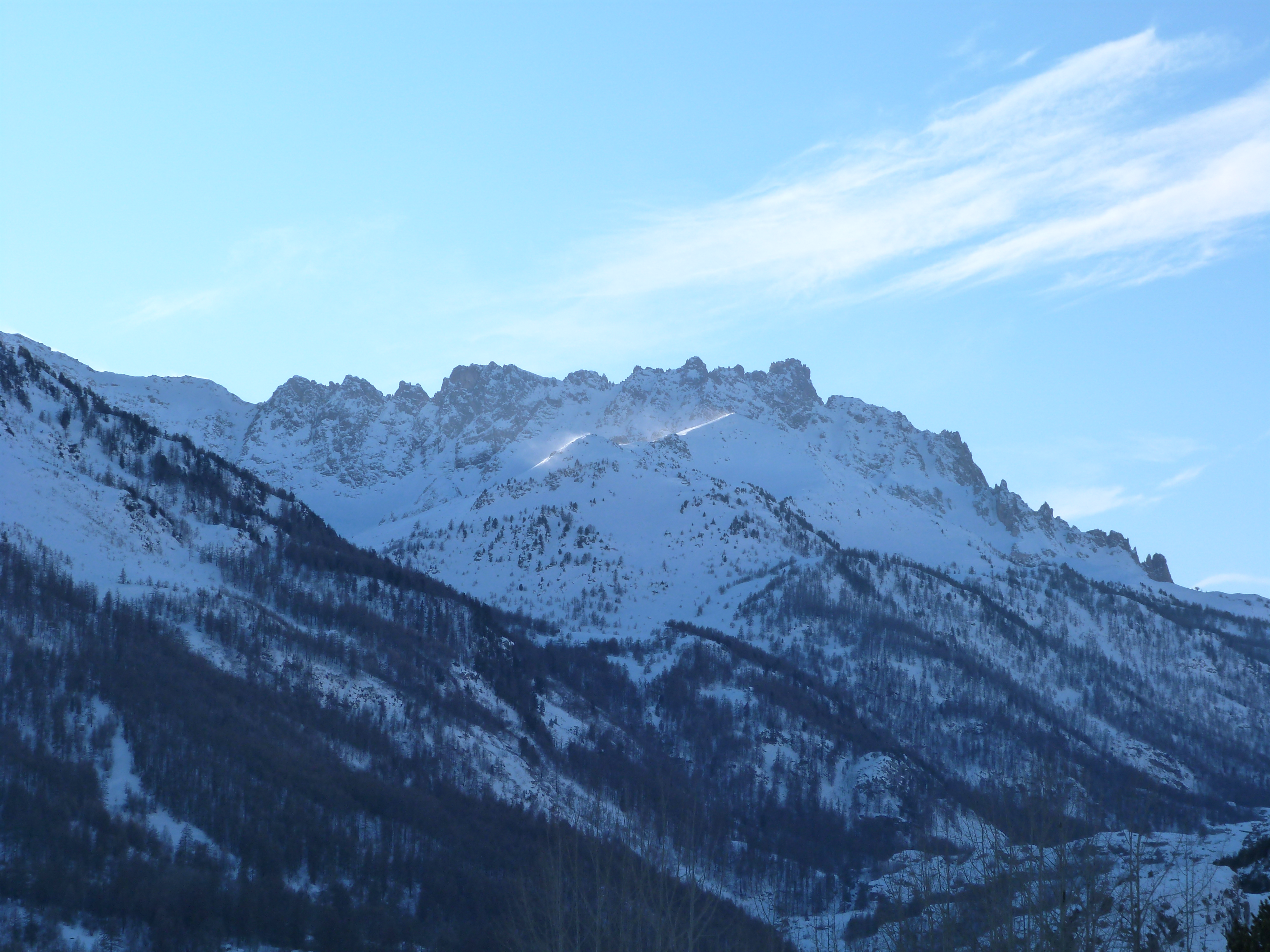 La Crête de Baude en ski de randonnée - La Clarée