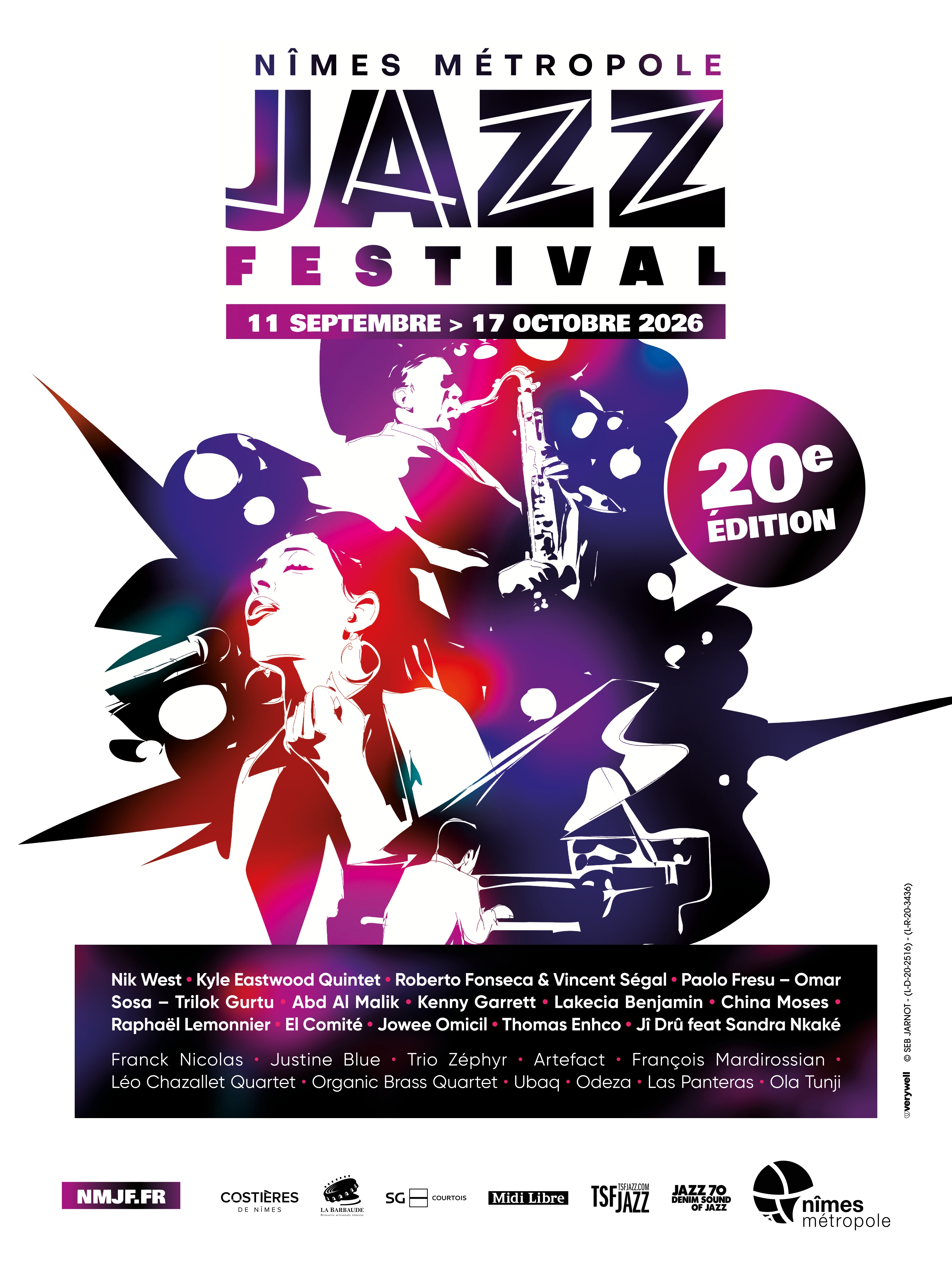 Nîmes Métropole Jazz Festival - Thomas Enhco + Artefact - Saint-Gilles