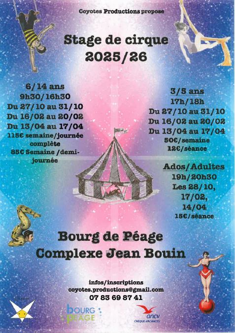 Stage de cirque enfants - La Drôme Tourisme