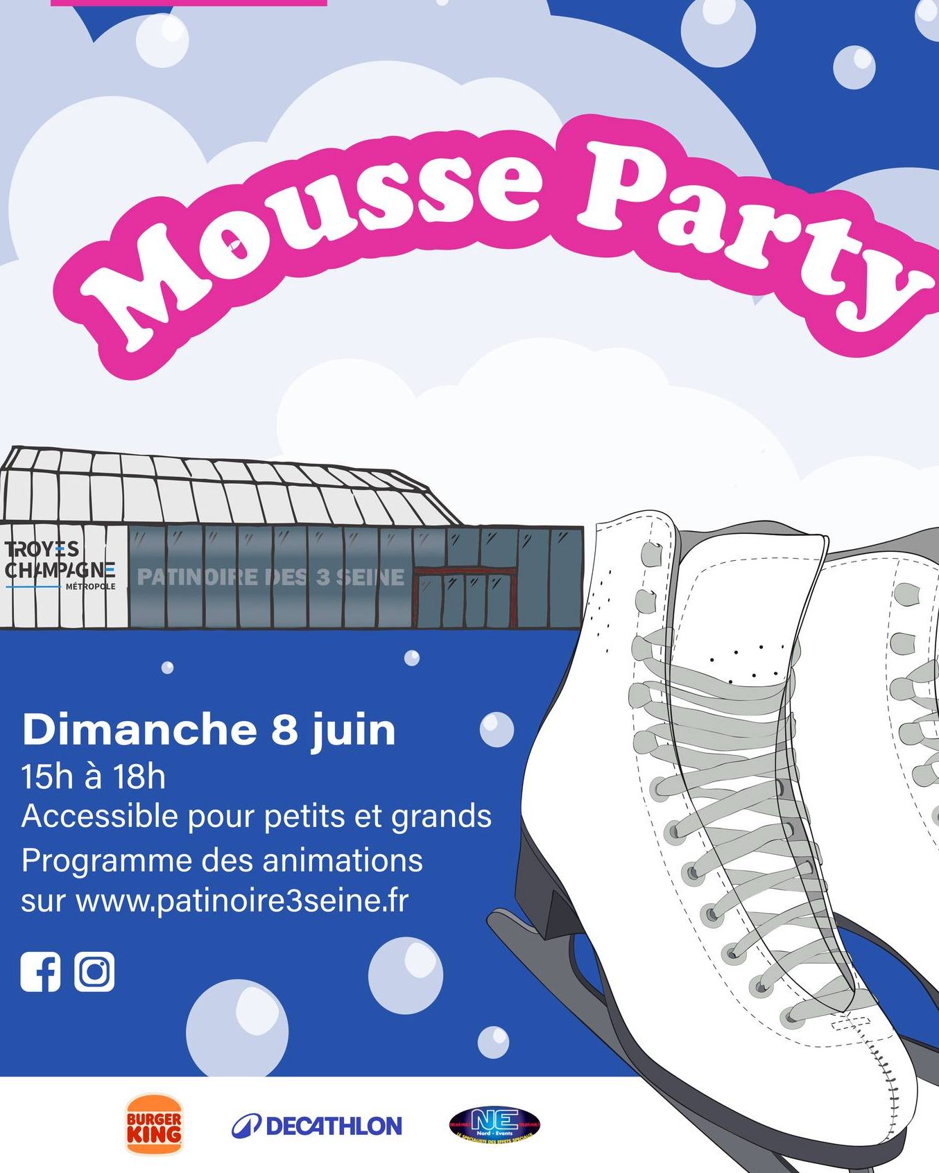 Mousse Party à Troyes - Aube Champagne