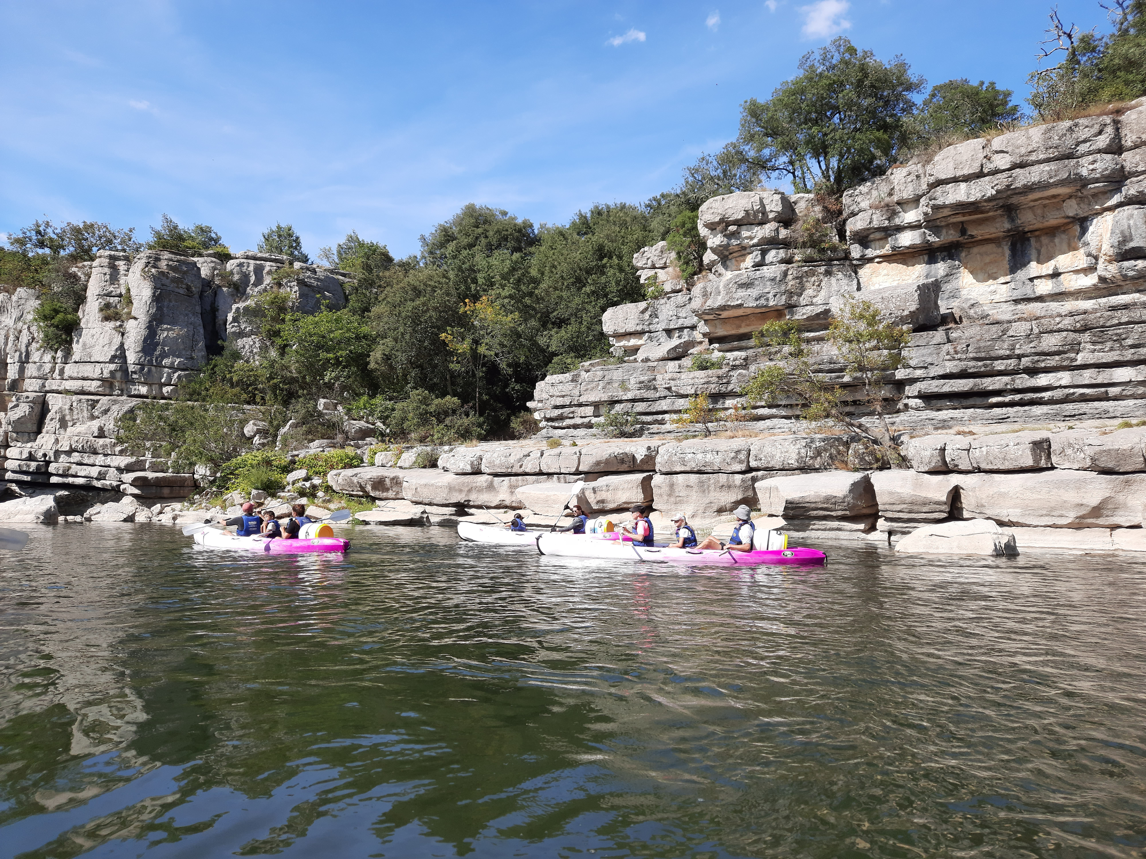 Parcours 18km – Base nautique de Vogué - Auvergne-Rhône-Alpes Tourisme